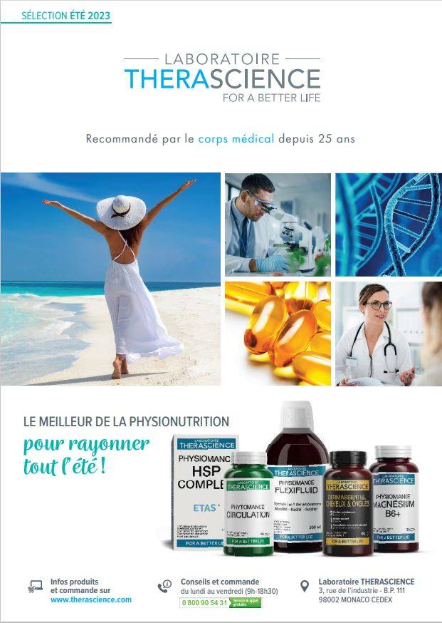 Notre catalogue THERASCIENCE - Therascience