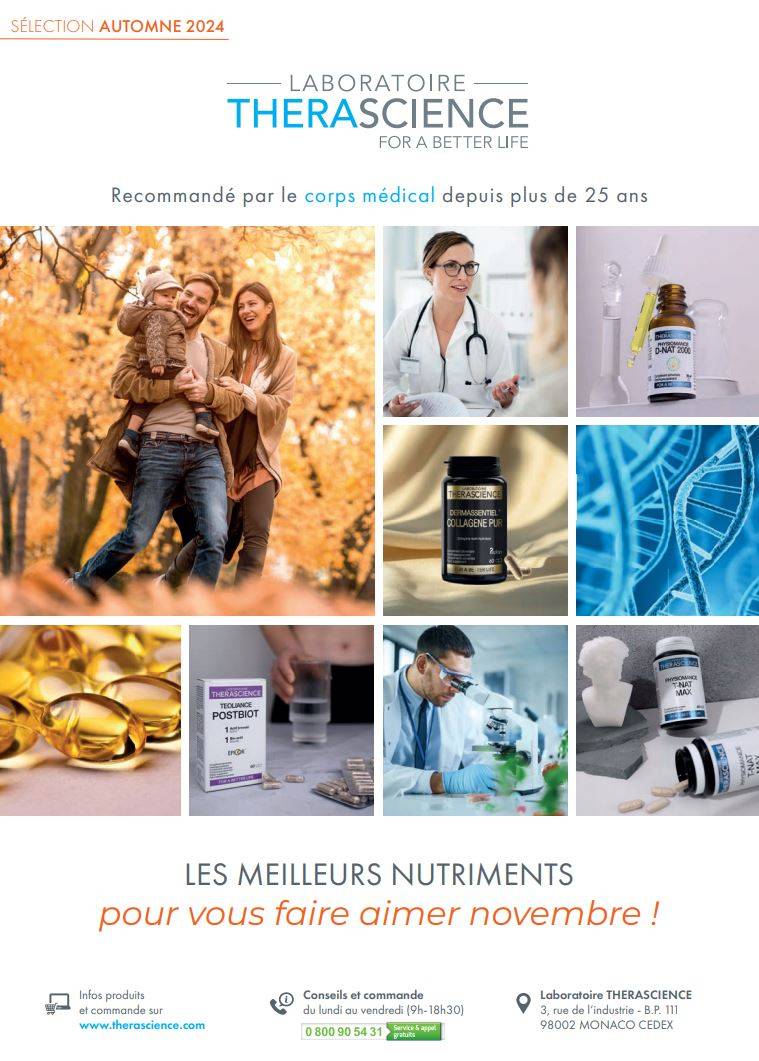 Notre catalogue THERASCIENCE - Therascience