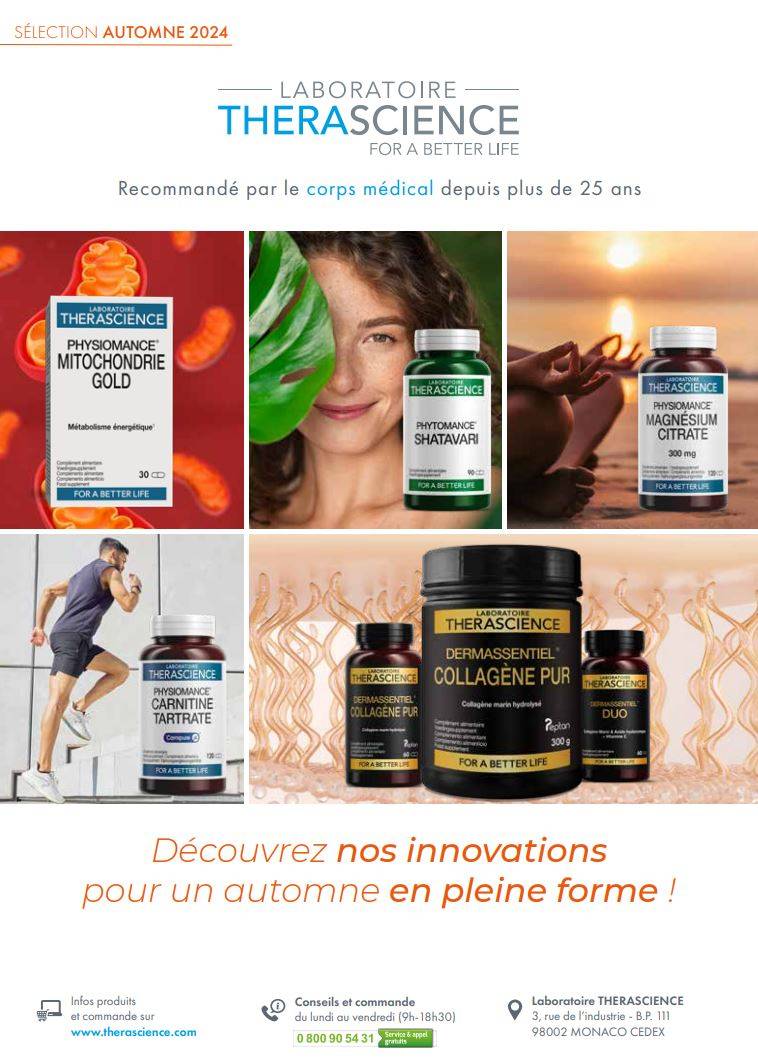 Notre catalogue THERASCIENCE - Therascience